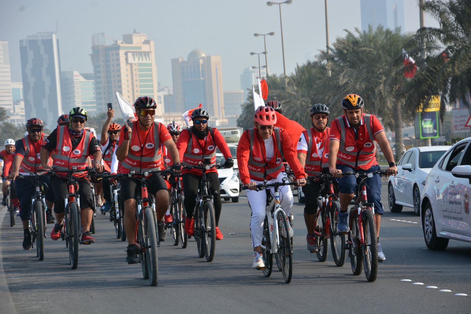 Northern Governorate organizes a bicycle tour as part of the national ...
