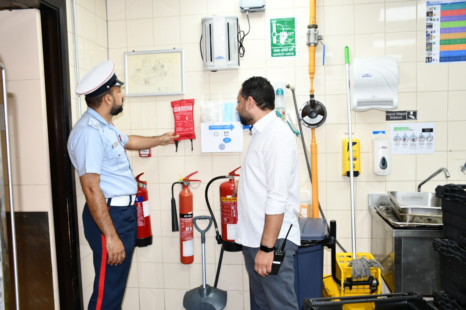 The Civil Defence conducts awareness campaigns