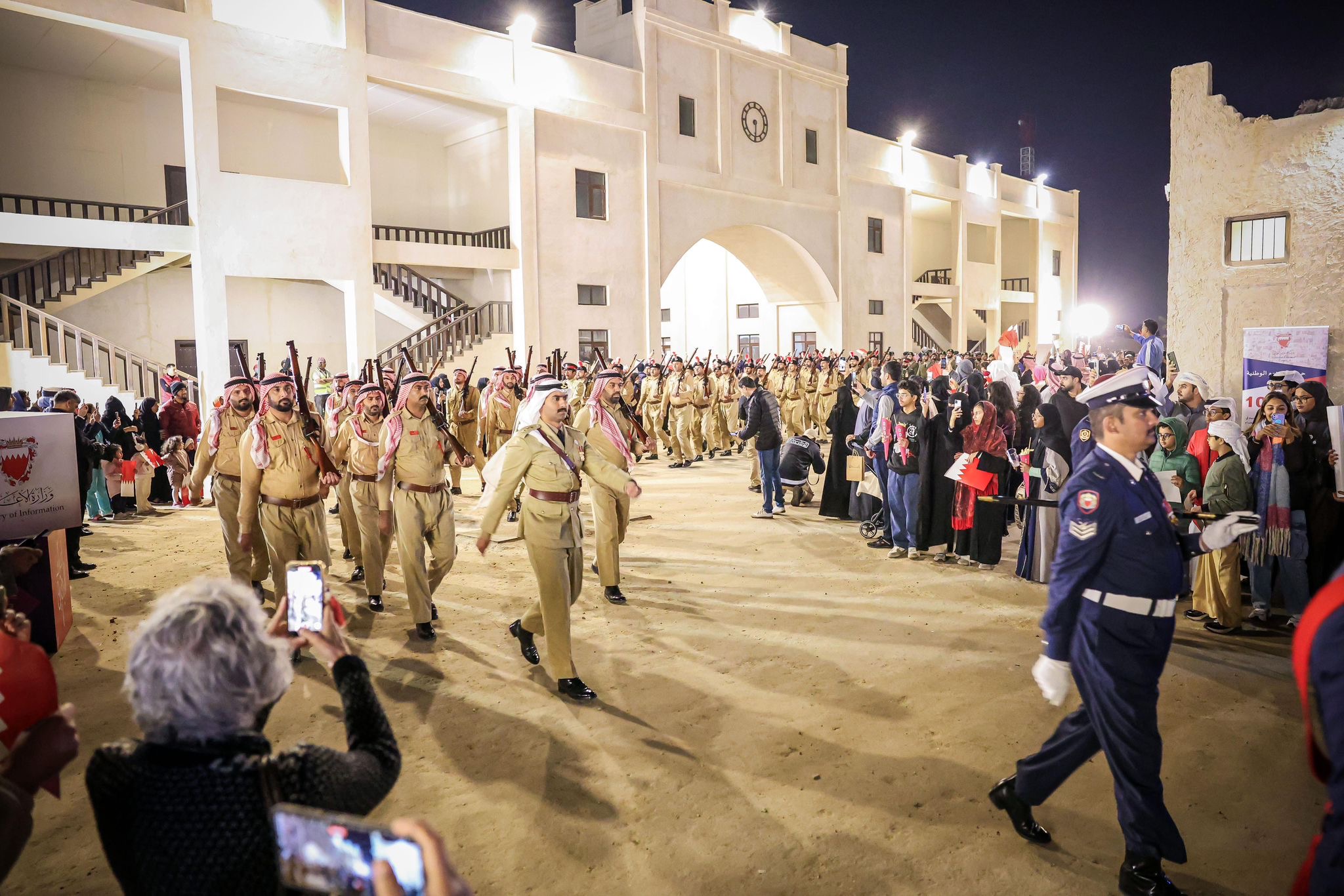 HH Southern Governor attends Bahrain Police Parade